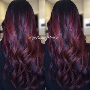 41 Amazing Dark Red Hair Color Ideas - StayGlam - StayGlam