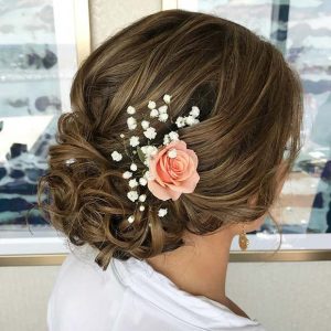 23 Elegant and Beautiful Bridesmaid Hair Ideas - StayGlam