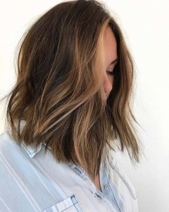 23 Stylish Lob Hairstyles for Fall and Winter - Page 2 of 2 - StayGlam