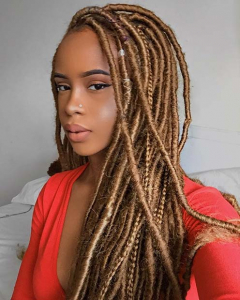 43 Ways to Pull Off Goddess Faux Locs - StayGlam