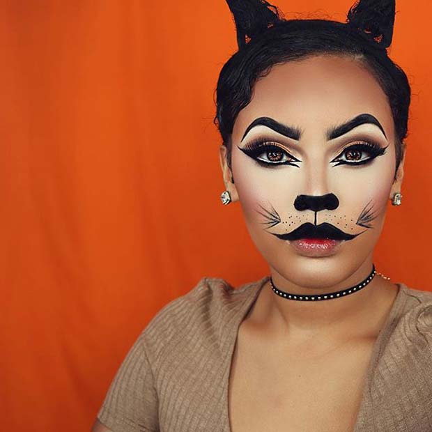 41 Easy Cat Makeup Ideas For Halloween Page 2 Of 4 StayGlam