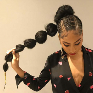 23 New Ways to Wear a Weave Ponytail - StayGlam - StayGlam