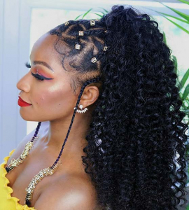 23 New Ways to Wear a Weave Ponytail - StayGlam - StayGlam