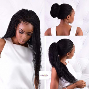 61 Beautiful Micro Braids Hairstyles - StayGlam