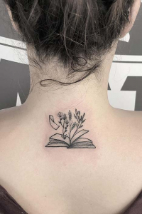 23 Awesome Tattoo Ideas for Book Lovers - StayGlam
