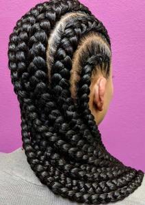 43 Cool Ways to Wear Feed In Cornrows - StayGlam - StayGlam