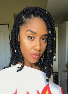 23 Short Box Braid Hairstyles Perfect for Warm Weather - StayGlam ...