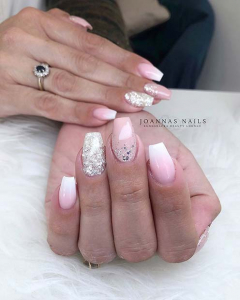 41 Elegant Baby Boomer Nail Designs You'll Love - StayGlam - StayGlam