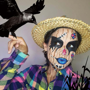 45 Scarecrow Makeup Ideas for Halloween - StayGlam - StayGlam