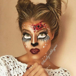 25 Deer Makeup Ideas for Halloween 2019 - StayGlam