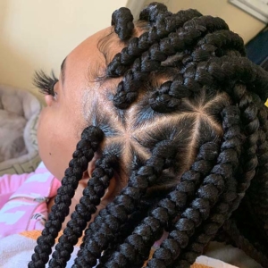 41 Pretty Triangle Braids Hairstyles You Need to See - StayGlam - StayGlam