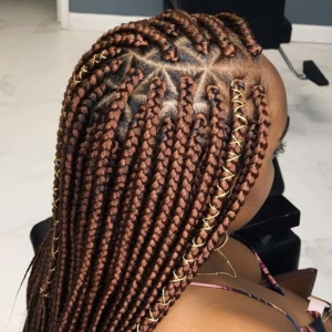 41 Pretty Triangle Braids Hairstyles You Need to See - StayGlam - StayGlam