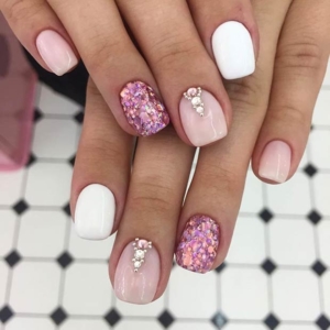 23 Pretty Shellac Nail Art Designs and Ideas - StayGlam - StayGlam